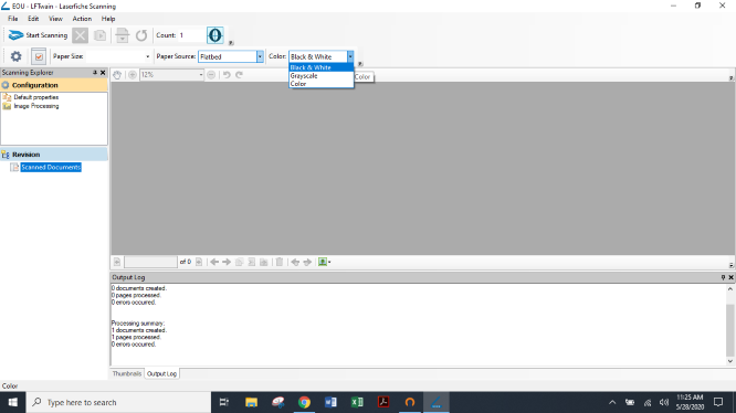 Laserfiche Doc Scan Utility