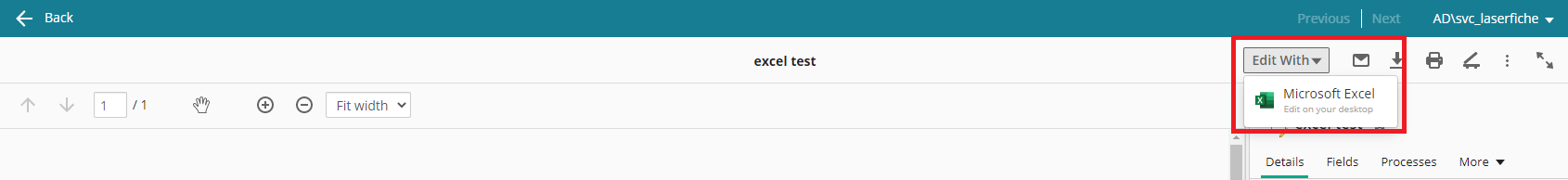 Laserfiche Office Integration
