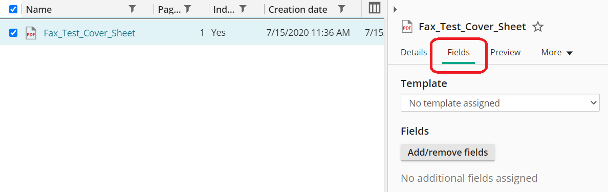 How to Add Templates and Fields to a Document in Laserfiche