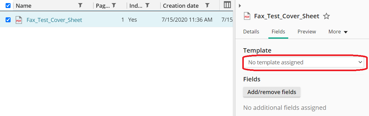 How to Add Templates and Fields to a Document in Laserfiche