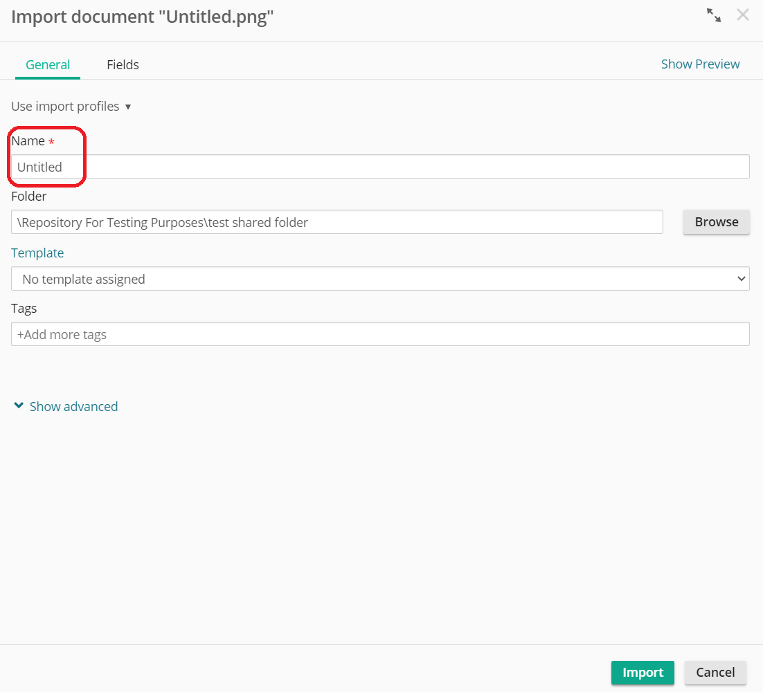 How to Import Documents into Laserfiche