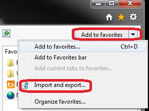 How to Backup and Restore Microsoft Internet Explorer Favorites