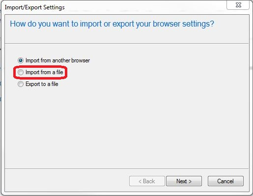 How to Backup and Restore Microsoft Internet Explorer Favorites