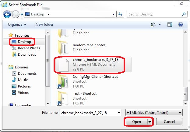How to Backup and Restore Microsoft Internet Explorer Favorites