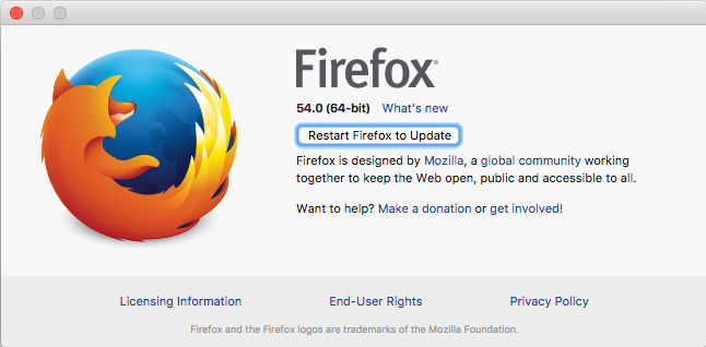 How to update Firefox