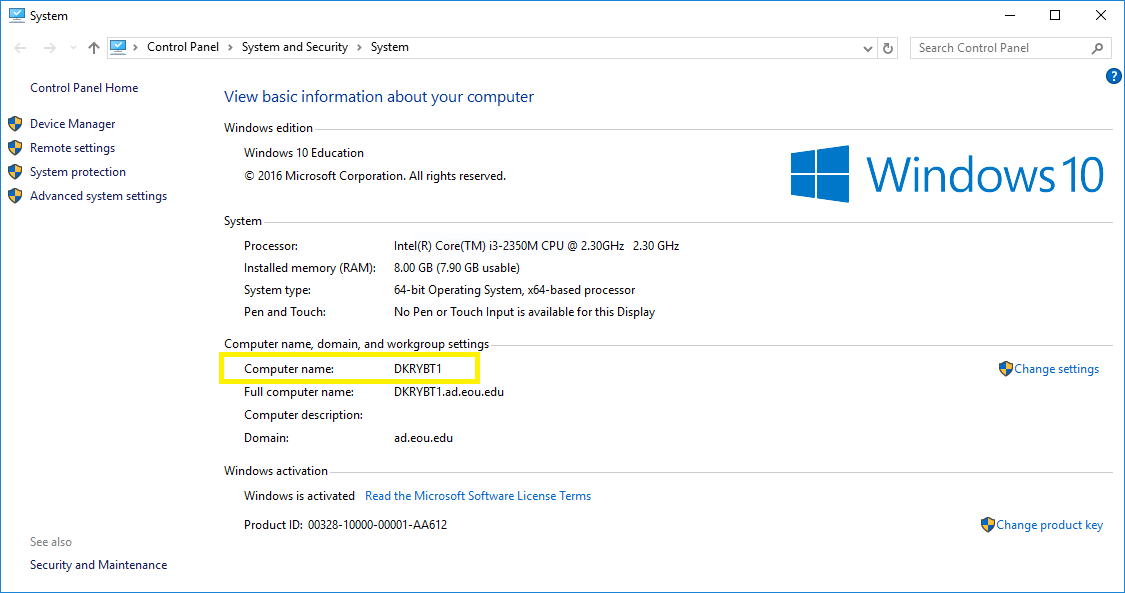 What is my computer's service tag?