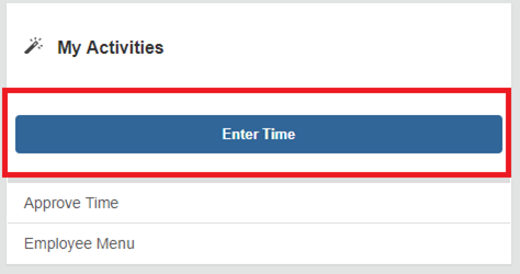 Entering Hours on your Timesheet