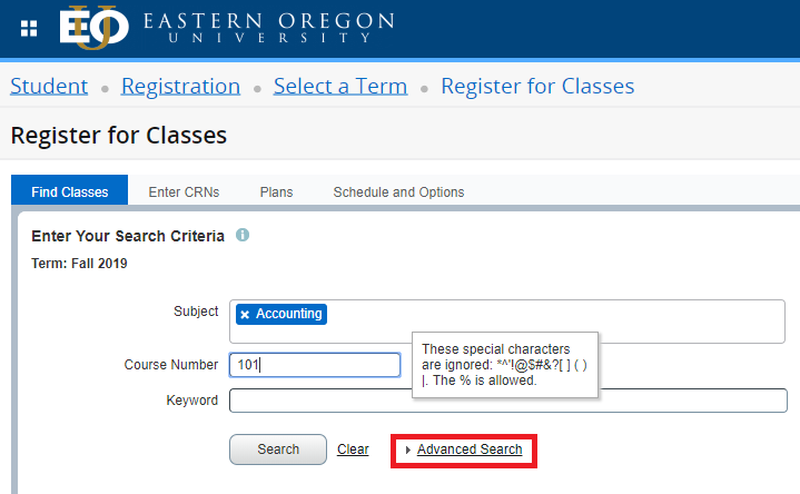 Mountie Hub Student Registration Guide
