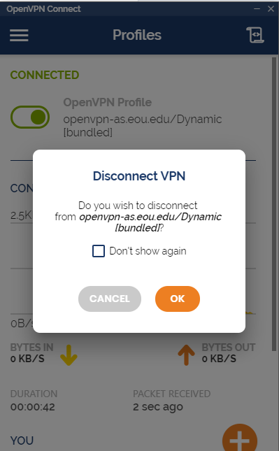 How to use the OpenVPN Client