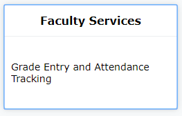 Faculty Grade Entry